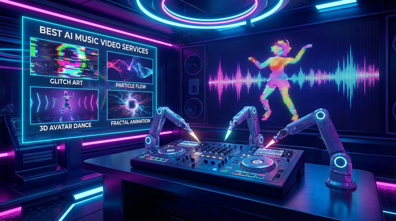Best AI Music Video Services for Animated Visual Effects – freebeat