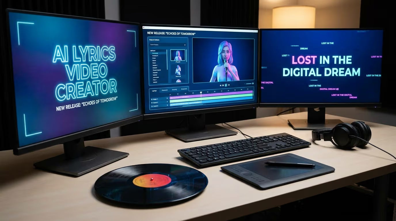 Best AI Lyrics Video Makers for Music Releases – freebeat