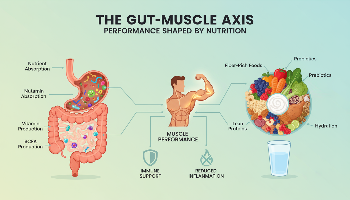 The Gut-Muscle Connection: How Nutrition Shapes Performance – freebeat