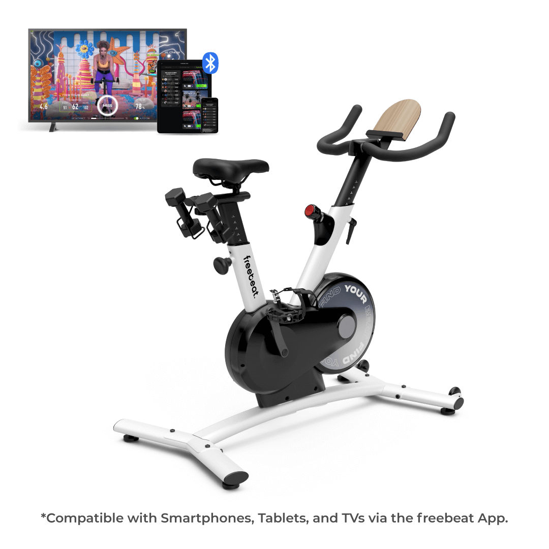 Best Budget Exercise Bike, Smart Space Saving Workout – freebeat