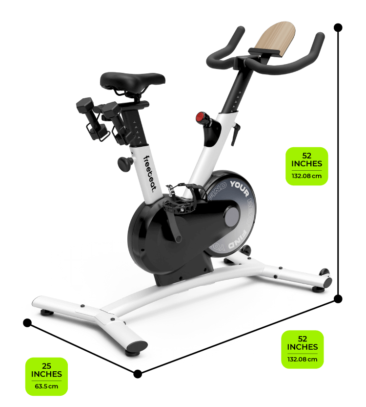 freebeat™ Boom Bike Basic| Smart Space Saving Workout