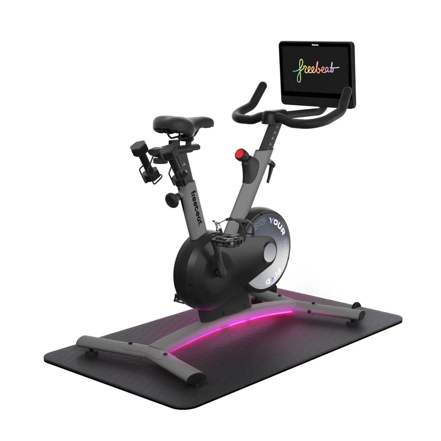 Freebeat Boom Bike|Indoor Stationary Exercise with 15.6" HD Touchscree ...